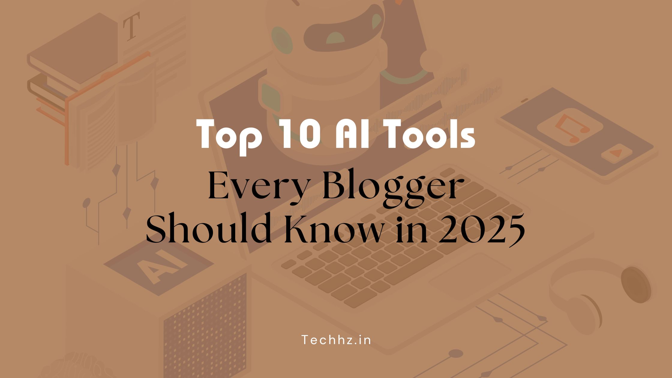 Top 10 AI Tools Every Blogger Should Know in 2025 - Tech Hz
